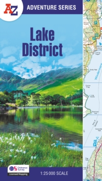 Lake District Adventure Atlas by A-Z Maps (9780008780517) | Browns Books