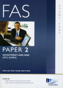 FAS - [ApEx 2] Investment and Risk (CF2, IFA2, CeFA 2) by BPP Learning ...
