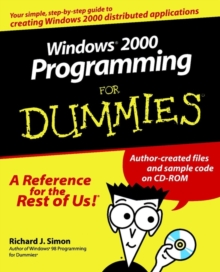 Windows® 2000 Programming For Dummies® by Simon, Richard J ...