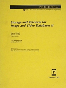 Storage and Retrieval For Image and Video Data Bases Ii/V 2185 by Jain ...