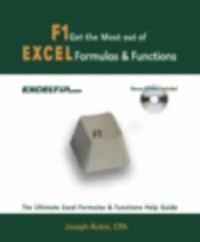 F1 Get the Most Out of Excel Formulas and Functions by Rubin, J ...