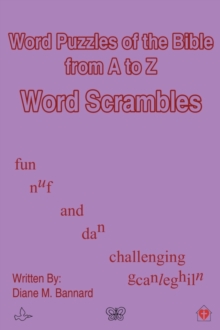 Word Puzzles of the Bible from A to Z Word Scrambles by Bannard, Diane ...