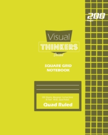 Visual Thinkers Square Grid, Quad Ruled, Composition Notebook, 100 ...