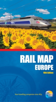 Rail Map of Europe by Thomas Cook Publishing (9781848483569) | Browns Books