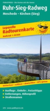 Ruhr-Sieg cycle path 1:50,000 (9783899206784) | Browns Books
