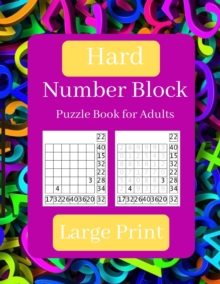 Hard Number Block Puzzle for Adults by Watkins, D W (9798503919875 ...