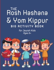 The Rosh Hashana & Yom Kippur Big Activity Book for Jewish Kids Ages 6 ...