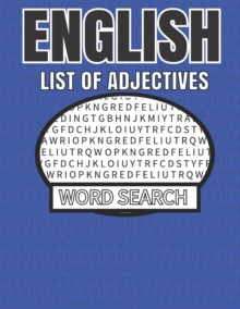 English List of Adjectives Word Search by Crafton, Kelly (9798683527624 ...